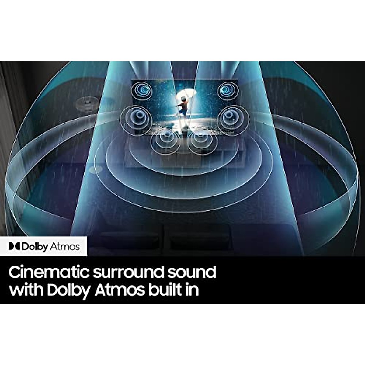 SAMSUNG 85-Inch Class QLED Q80B Series 4K UHD Direct Full Array Quantum HDR 12x Smart TV with Alexa Built-in (QN85Q80BAFXZA, 2022 Model) (Renewed)