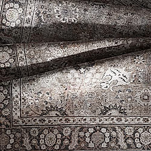 Artistic Weavers Aurear Printed Oriental Area Rug, 7'10" x 10'2", Taupe/Rose