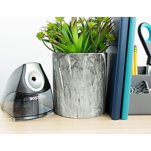 Compact Desktop Electric Pencil Sharpener, Black, Sold as 1 Each