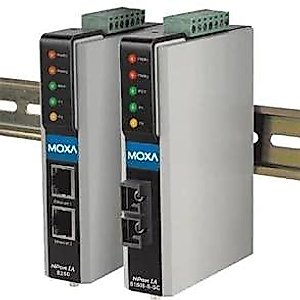 NPort IA-5150-S-SC-T-IEX, Ind Device Server, 1-Port RS-232/422/485 to 1 100BaseF(X) Single-Mode Port, SC, -40 to 75°C, IECEx