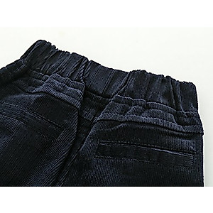 Kimocat Baby Boy Casual Suit 2pcs Cotton Long Sleeve Plaid Button-Down Shirt Pant Outfits Clothes Set (6/12M)