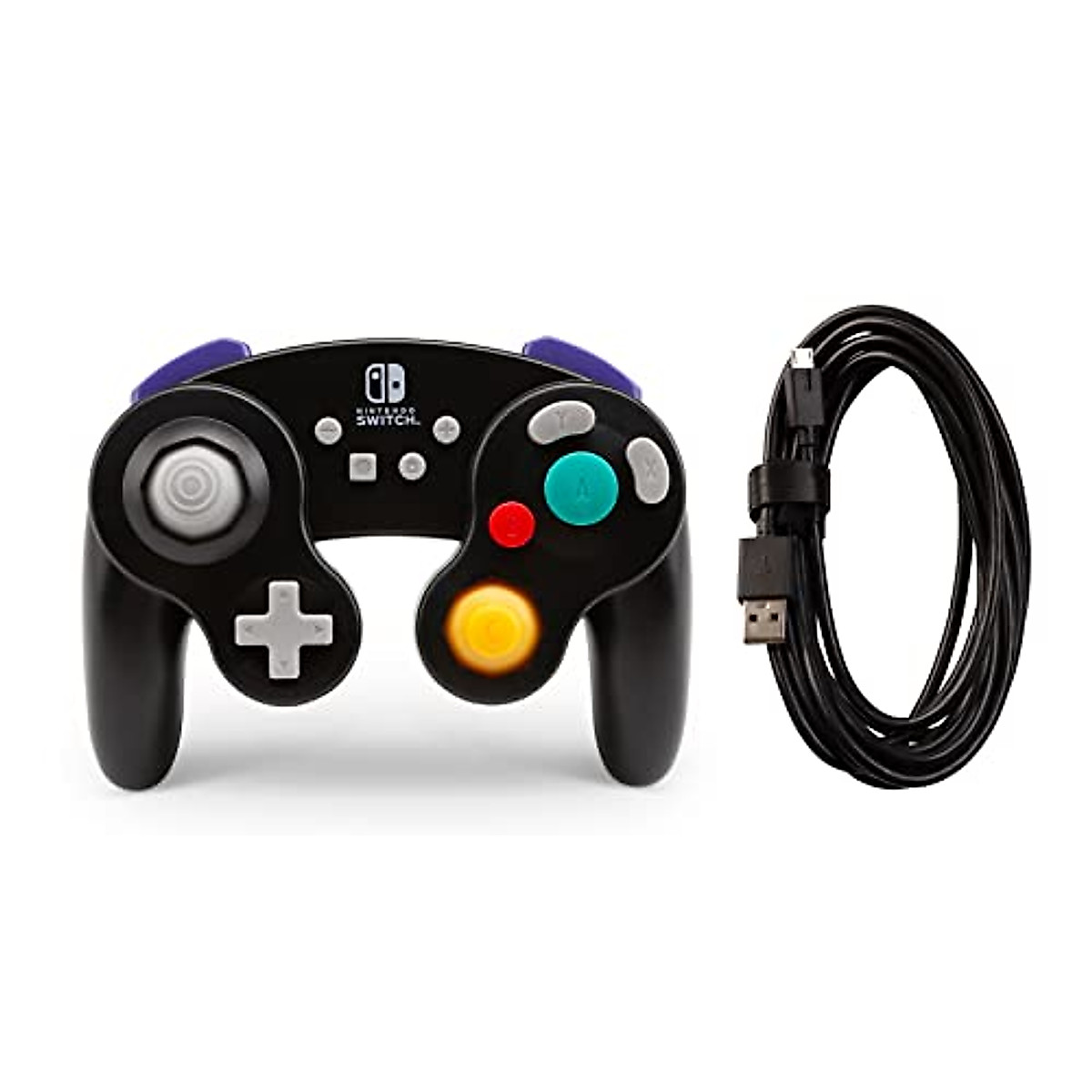 PowerA Wired Controller for Nintendo Switch: GameCube Style - Black