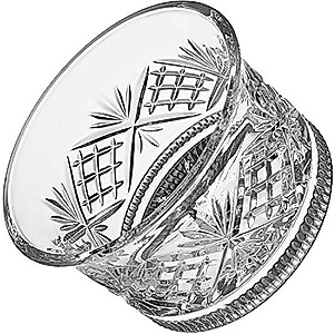 Godinger Wine Bottle Coaster, Set of 2 Coasters, Dublin Collection