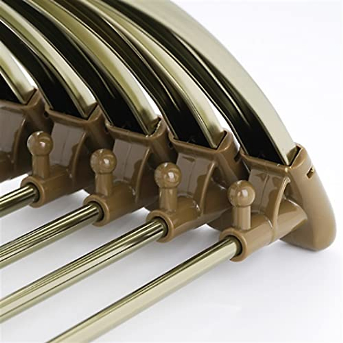 N/A Hanging Clothes Seamless Hanger Clothing Store Aluminum Alloy Clothes Hanger Hanger ( Color : Gray , Size : 44.5*23.5cm )