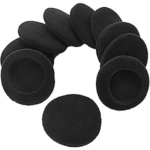 5 Pairs 40mm Earpads Ear Pad Foam Cushion Headset Cover Sponge for Motorola S305/ Sony Q21 Q23 Q23/ MDR-Q22LP/ MDR-Q33/ Panasonic RR930/ Logitech H555 Headphones