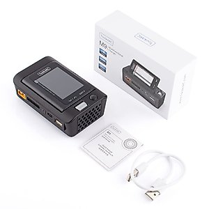 ToolkitRC M9 600W USB-C USB-A Fast Charing DC Smart Charger Adjustable Screen Angle with Audio Function for 1-8S Lipo LiHv Life Battery