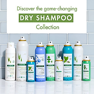 Klorane Dry Shampoo with Nettle for Oily Hair and Scalp, Regulates Oil Production, Paraben & Sulfate-Free, 3.2 oz.