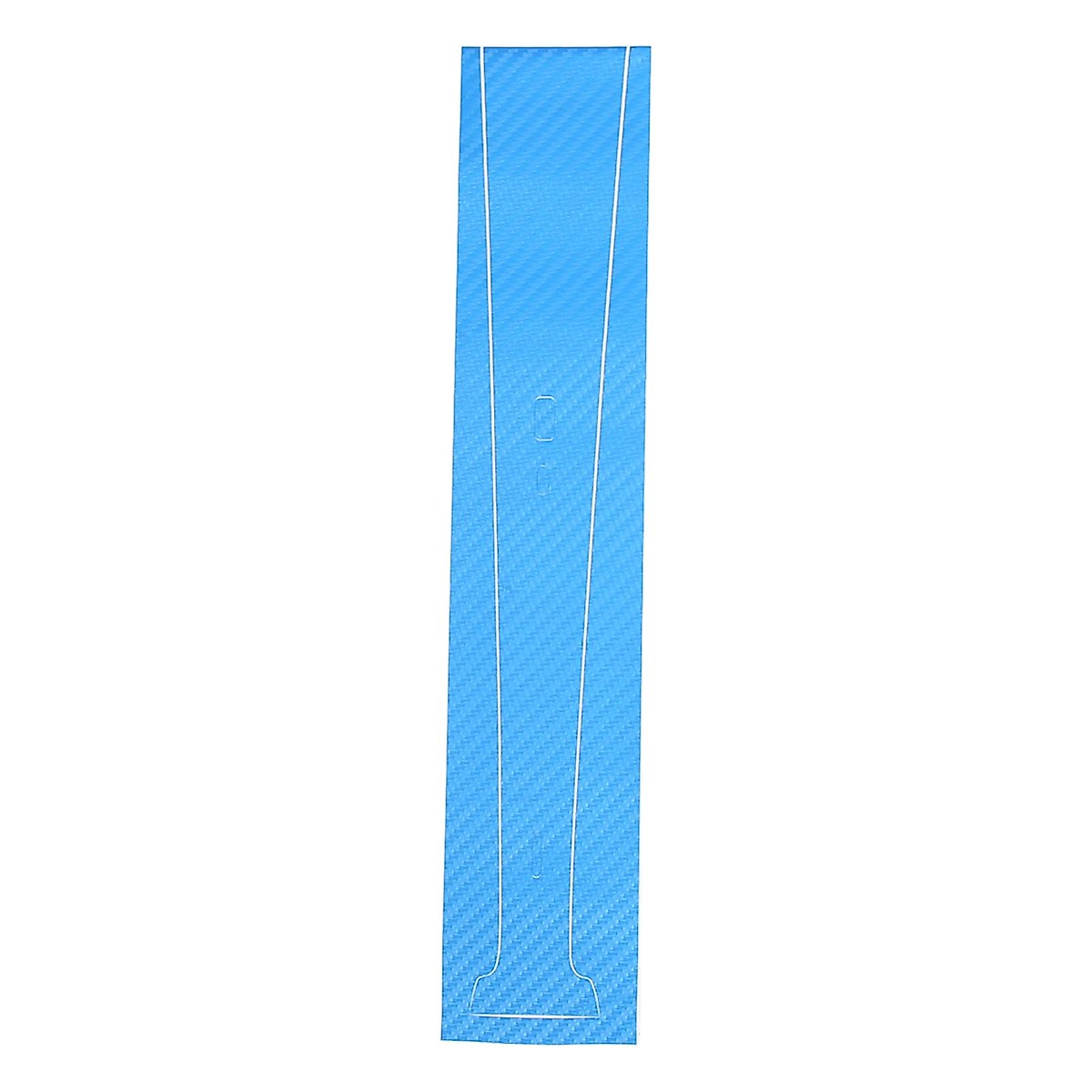 PS5 Console Middle Skin, Scratch Resistant Protective Game Console Middle Strip Sticker for PS5 Digital Edition Host (Blue)