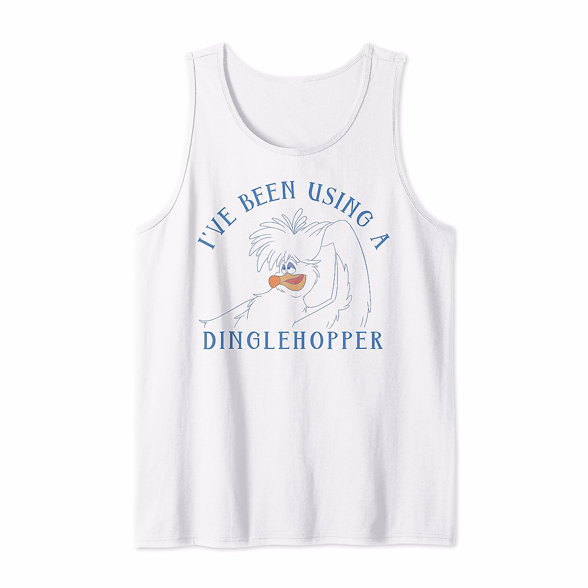Disney The Little Mermaid Scuttle Using A Dinglehopper Tank Top