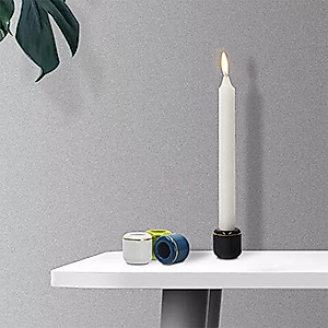 Pingiee 10 pcs Ceramic Chime Candle Holder Set, Great for Casting Chimes, Rituals, Spells, Vigil, Witchcraft, Wiccan Supplies & More (Gold+Assorted)