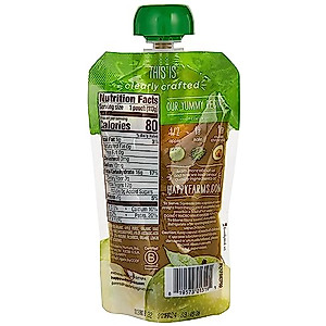 Happy Baby Apple Kale Avocado, 4 Oz Pouch