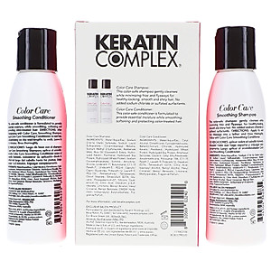 Keratin Complex Color Care Shampoo & Conditioner Travel Valet Duo 3oz Each