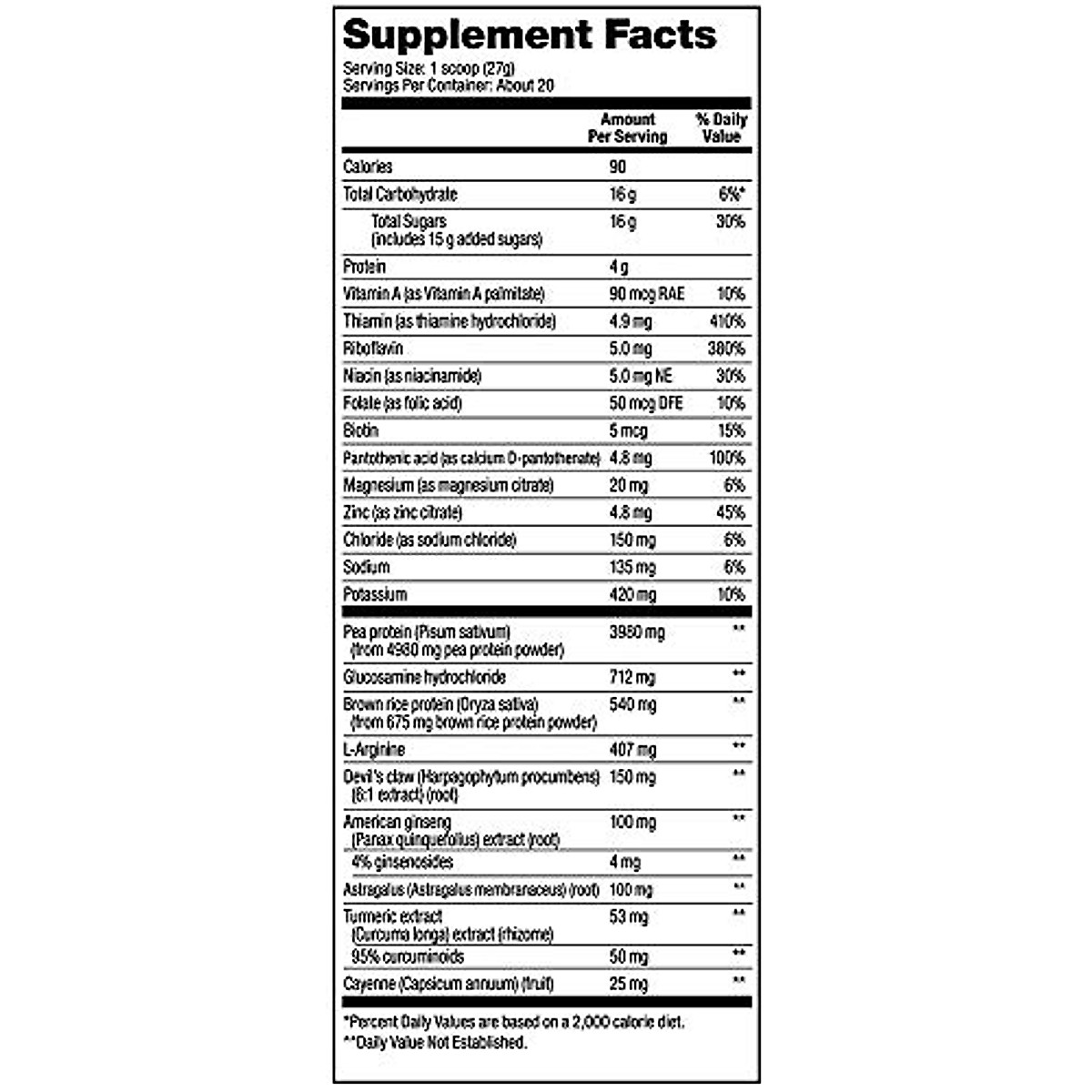 Vega Sport Recovery, Tropical - Post Workout Recovery Drink for Women & Men, Electrolytes, Carbohydrates, B-Vitamins, Vitamin C and Protein, Vegan, Gluten Free, Dairy Free, 1.2 lbs