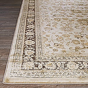 Couristan Zahara Farahan Amulet Area Rug, 2' x 3'7", Oatmeal-Black