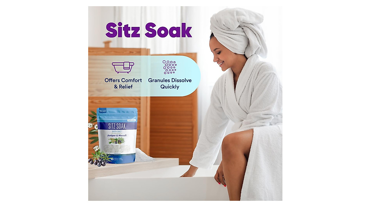 Sitz Bath Soak - Epsom Salt with Essential Oils