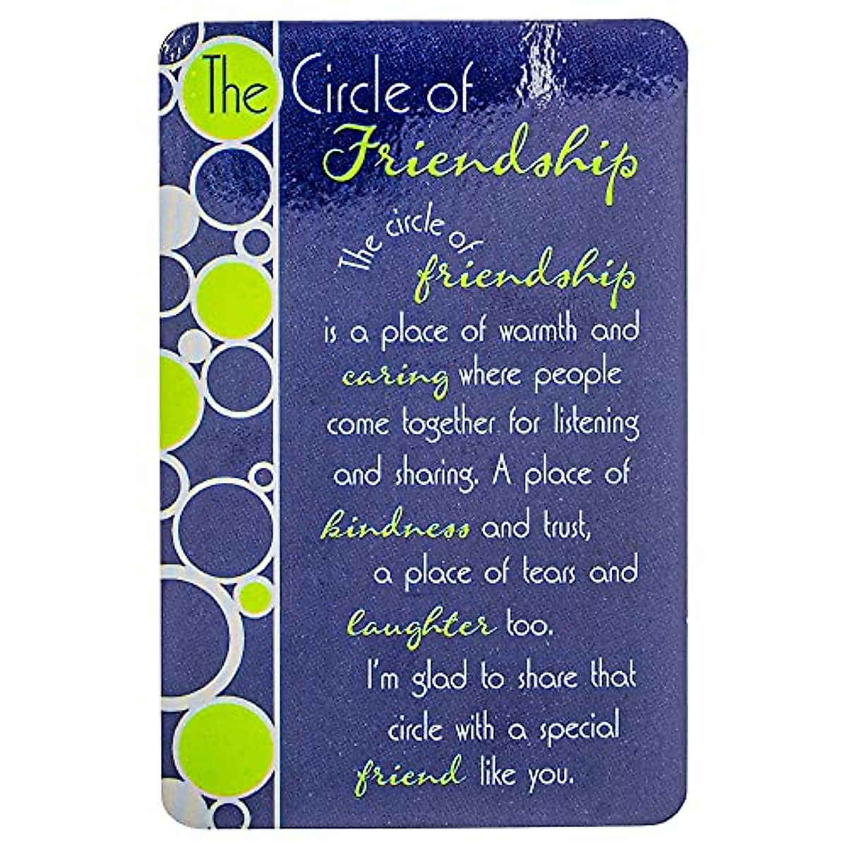 Pocket Card Bookmark Pack of 12 - Circle of Friendship