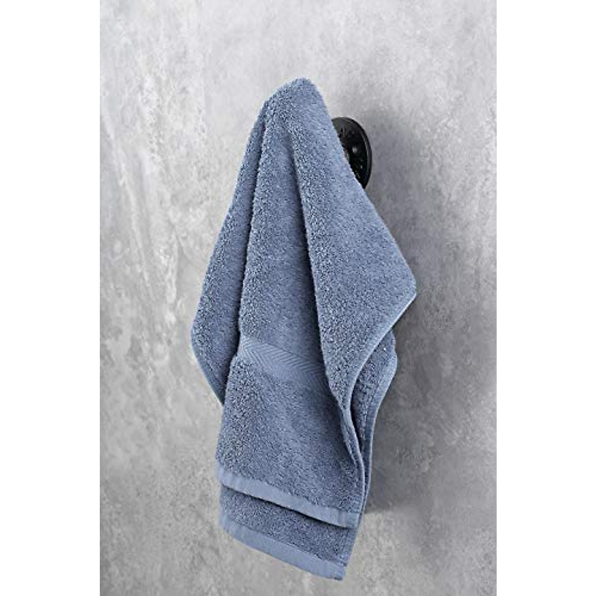 IMQOQ Industrial Style Robe Towel Hook Wall Mounted Metal Iron Pipe Coat Hanger Hat Holder Bag Rack for Bathroom Bedroom Kitchen, Rust Free, Black