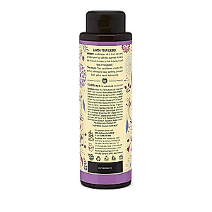 ecoLove - Natural Shampoo & Conditioner Set for Dry Damaged Hair and Color Treated Hair - With Natural Lavender Extract - No SLS or Parabens - Vegan and Cruelty-Free, 17.6 oz.
