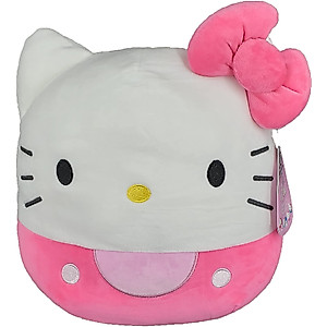 SQUISHMALLOW KellyToys - Sanrio® Hello Kitty® and Friends Squad - 12 Inch (30cm) - Pink Hellokitty® - Super Soft Plush Toy Animal Pillow Pal Buddy Stuffed Animal Birthday Gift