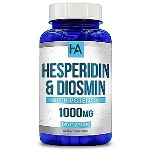 Healing Awakening Hesperidin Plus 1000mg Per Serving (180 Vegetarian Capsules)