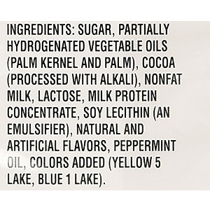 Tootsie Roll Andes Creme De Menthe Thin Mints - After Dinner Mints - Rectangular Chocolate Sandwich Mint Candies - 20 Oz, 120 Count