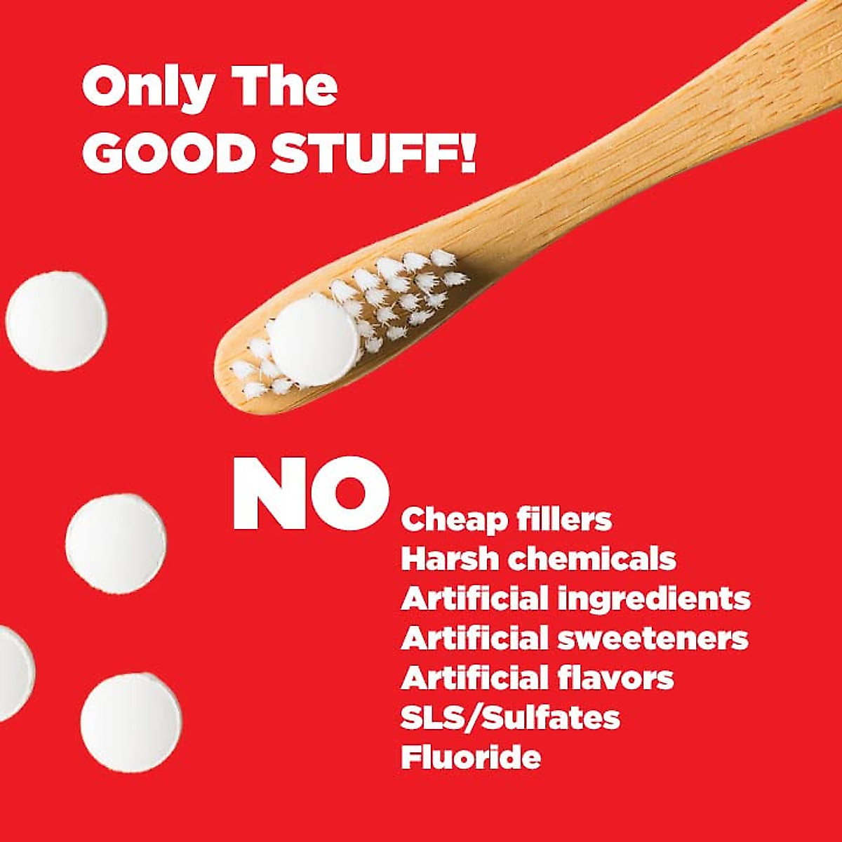 Chomp Super Whitening Toothpaste Tablets with Nano Hydroxyapatite