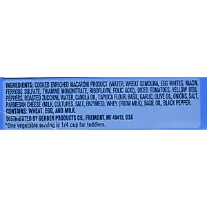 Gerber Mealtime Harvest Bowls, Pesto, 4.5 OZ