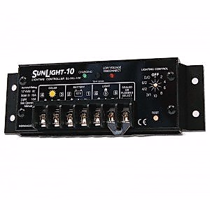 Morningstar SL 10L 24V | Sunlight -10 amp 24 Volt Solar Charge Controller w/LVD