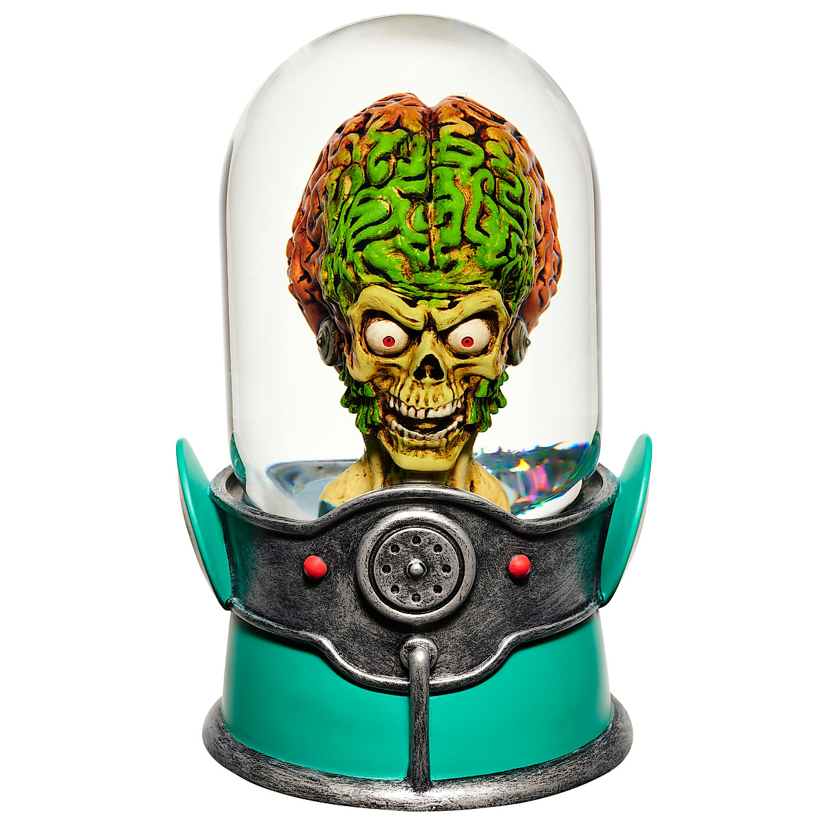 Spirit Halloween Mars Attacks Martian Snow Globe | Officially Licensed | Halloween Décor | Indoor Decor