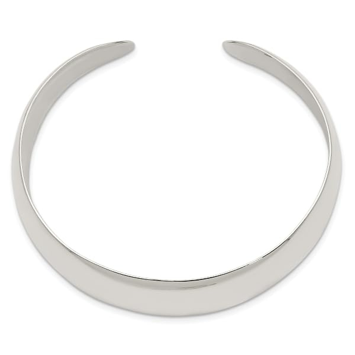 IceCarats 925 Sterling Silver Cuff Bangle Bracelet