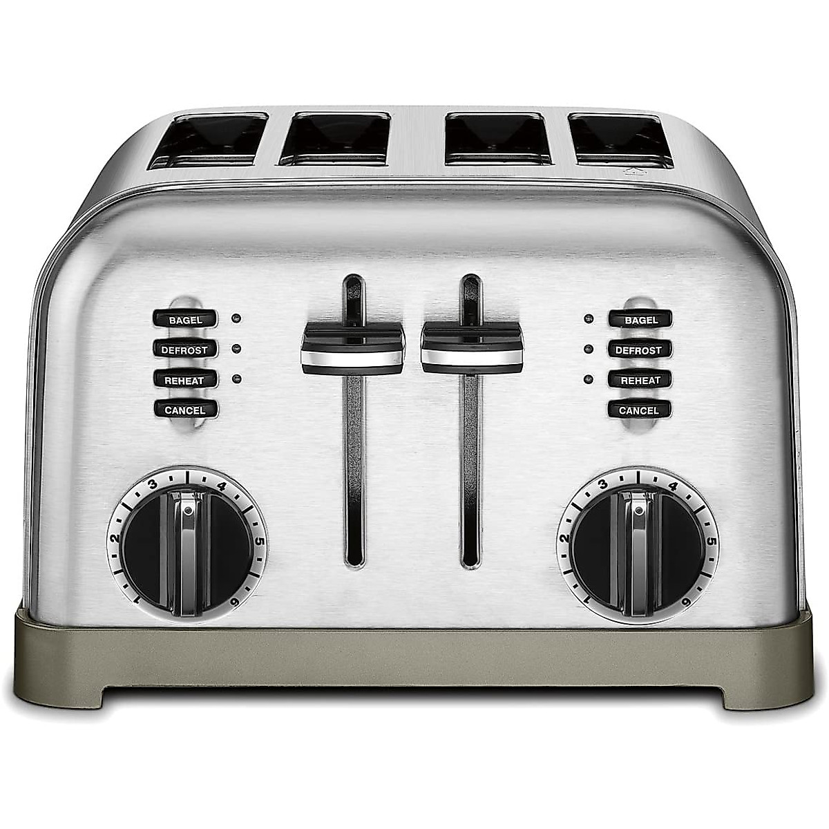 Cuisinart CPT-180 Metal Classic 4-Slice Toaster, Brushed Stainless (Renewed)