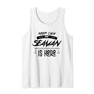 Seaman Navigator Seafarer Sailor Mariner Tank Top
