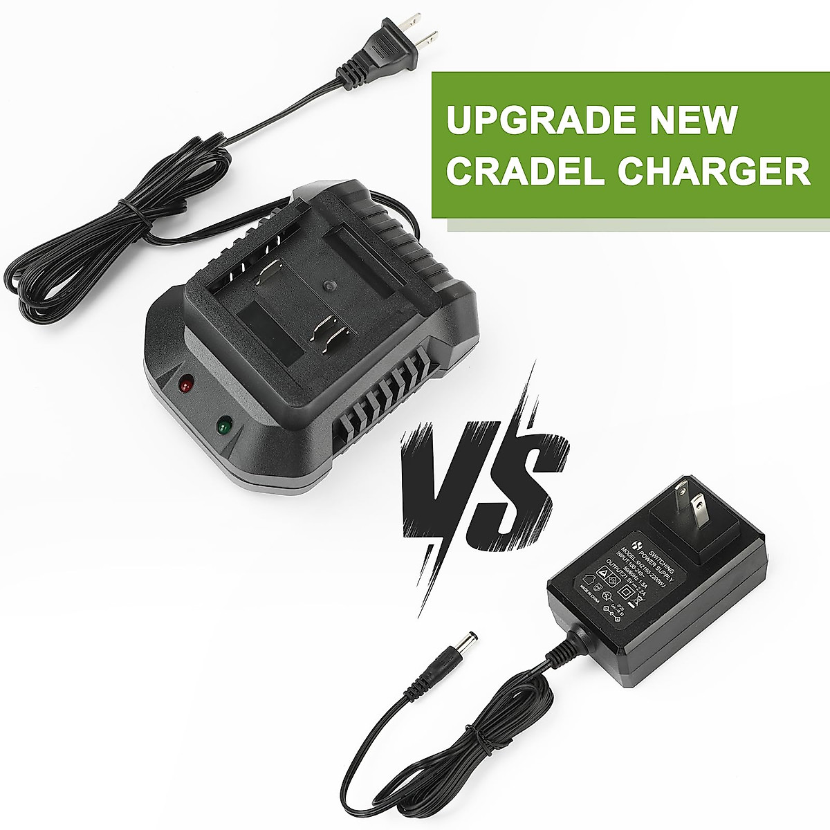 AKQIY Leaf Blower Cordless- 20V 5.0 Battery-Powered Leaf Blower, 80-150MPH, Upgraded Motor and Mini Electric Leaf Blower with Charging Seat for Use in The Yard or Lawn