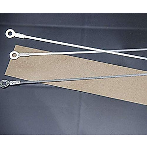 10 Pack 12-inch Sealer Replacement Element Grip 300mmX2mm and Teflon Tapes, Impulse Sealer Repair Kits for 12-inch Heat Sealers, Suitable For Most Hand Sealers