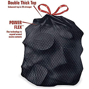 Member's Mark 39 gal. Power-Guard yd Drawstring Trash Bags (90 ct.) (90 Count (Pack of 2))