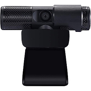 HP P27H 27 Inch FHD IPS LED Backlit LCD Anti-Glare Monitor (HDMI, VGA, DisplayPort) 2-Pack Bundle with PW313 Full HD 1080p Live Streamer Webcam and Desk Mount Clamp Dual Monitor Stand