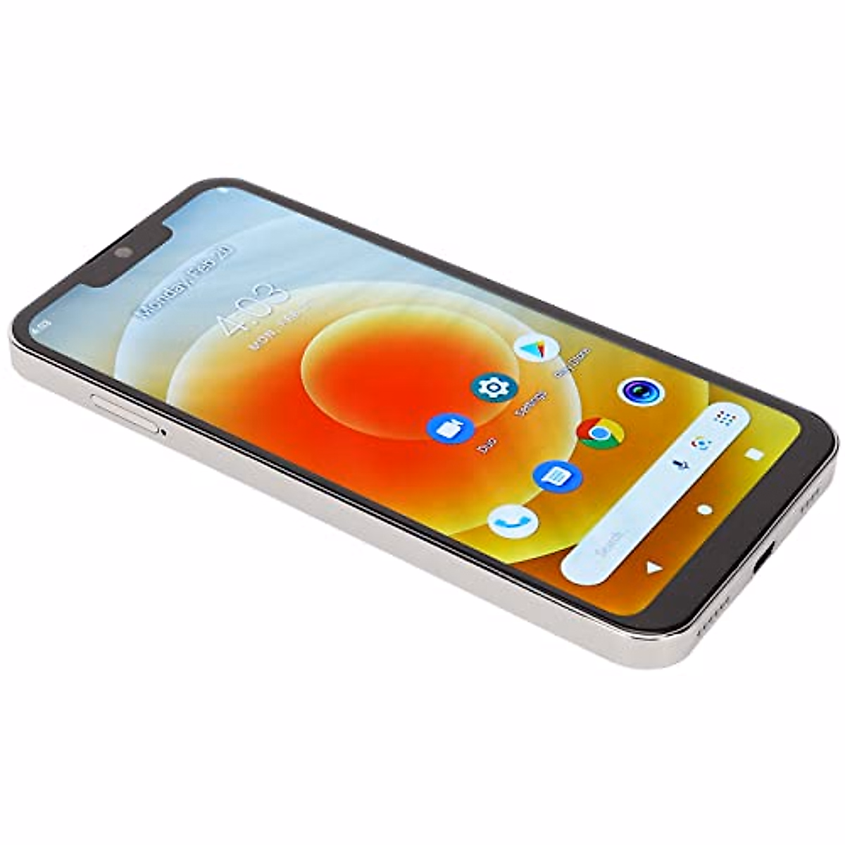 Dilwe 6.1in 13pro Max Unlocked Smartphone, 6.1in HD Mobile Phone, 4G 5GWIFI Unlock Cell Phone, 4GB RAM 64GB Face Unlock Cell Phone for Android12, 4000mAh Unlocked Cellphone