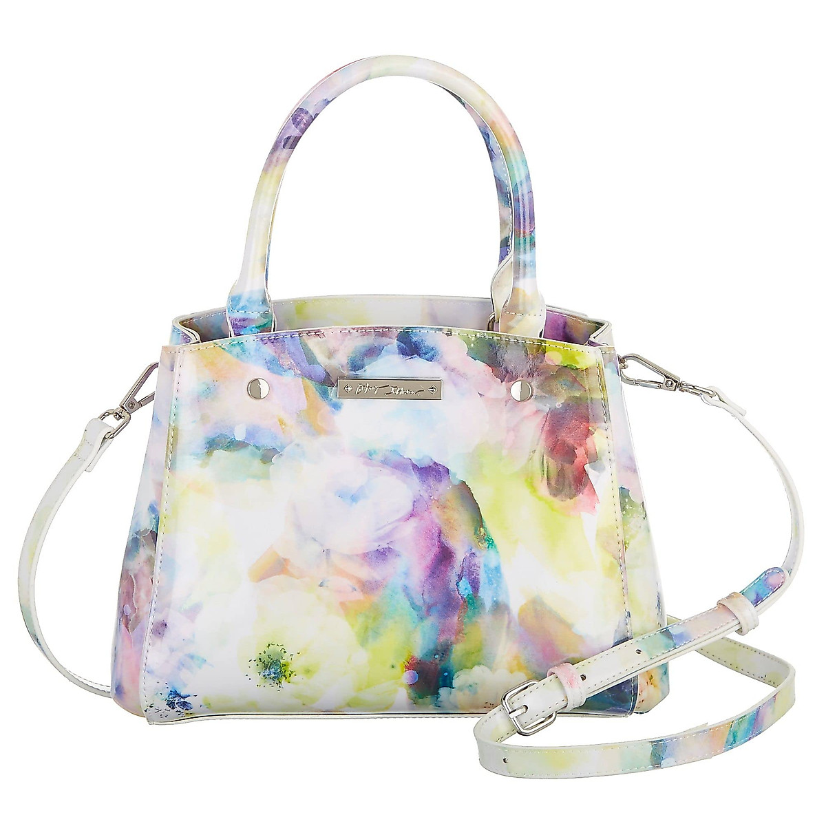 Betsey Johnson Kiki Satchel Yellow Multi One Size