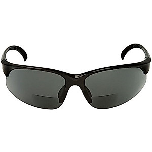 Pink Ribbon Shades Sport Wrap Bifocal Sunglasses - Outdoor Reading/Activity Sunglasses (Black, 2 x)