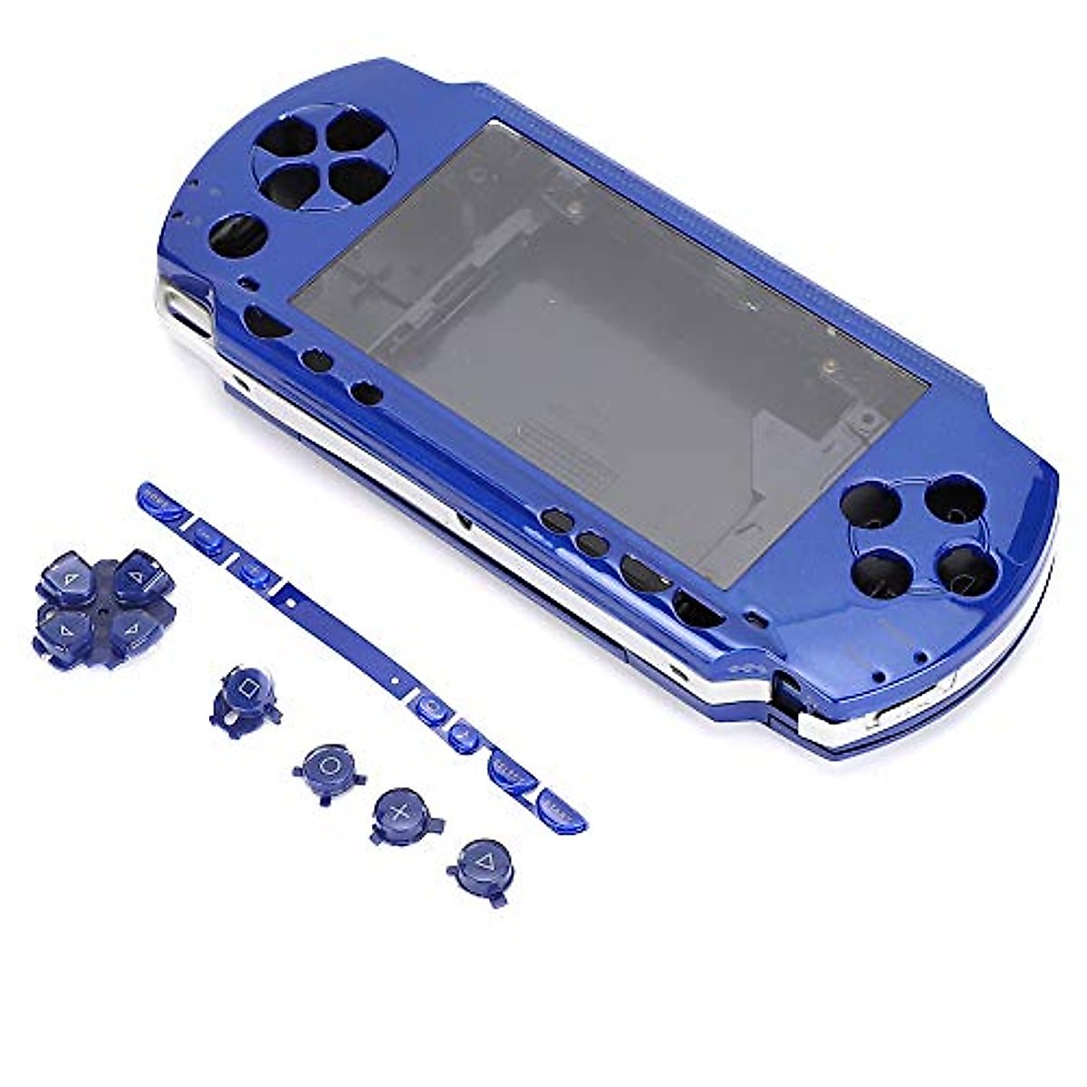 01 02 015 Console Case, Simple and Compact Game Console Replacement Shell with Screwdriver for Game Accessories(Blue)