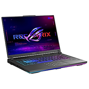 ASUS ROG Strix G16 Gaming Laptop 16.0" 165Hz WUXGA (Intel Core i7-13650HX, 32GB DDR5, 2x2TB PCIe SSD RAID 1 (2TB), MUX GeForce RTX 4050 6GB, RGB KYB, Thunderbolt 4, WiFi 6E, Win11H) w/Dockztorm Hub