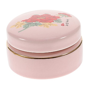 1pc Cosmetic Box Sample Containers Salve Containers Sealable Containers Empty Metal Box Decorative Jars Coffee Grounds Containers Empty Can Lip Balm Jar Vintage Cosmetics Jar Cream