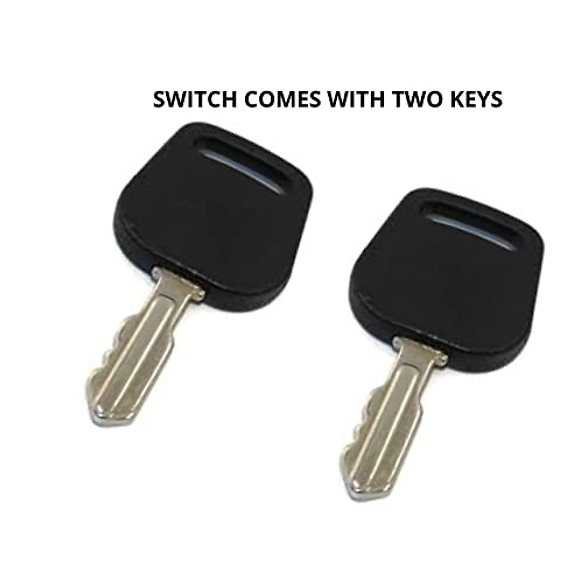 VIRTIONZ MWIRE Ignition Switch with Two Keys Replacement CompatibleReplacement for Husqvarna 532175566 || 175566 || for Riding Lawn Mowers