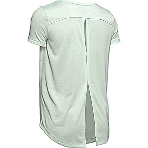Under Armour Whisperlight Short-sleeve Shirt, Atlas Green (189)/Metallic Silver, XX-Large