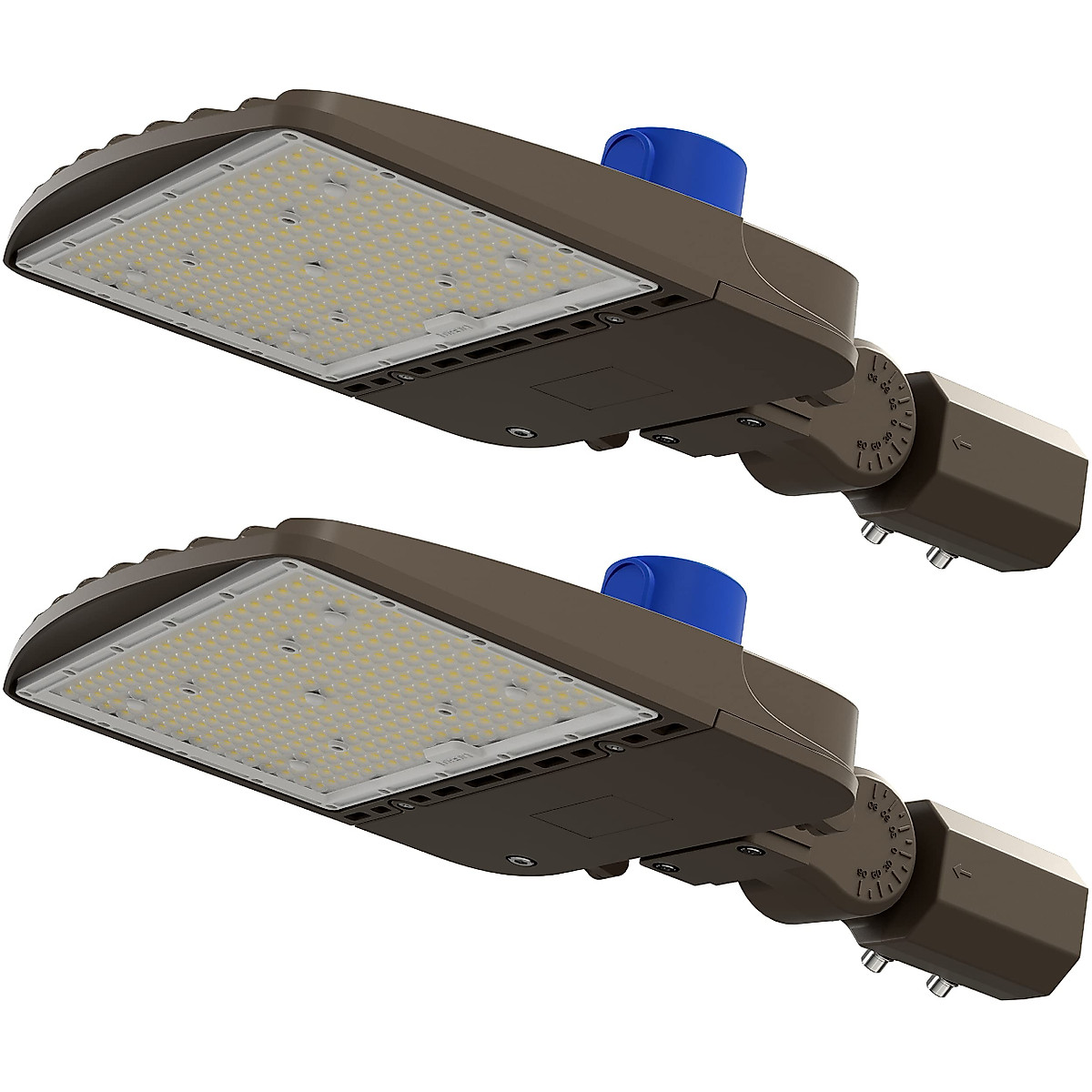 Sunco LED Parking Lot Light, Pole Outdoor Street Lights 200W Dusk to Dawn Photocell HID Replacement, 5000K Daylight, 26000 LM, Dimmable 1-10V, Waterproof Commercial Grade UL Listed 2 Pack