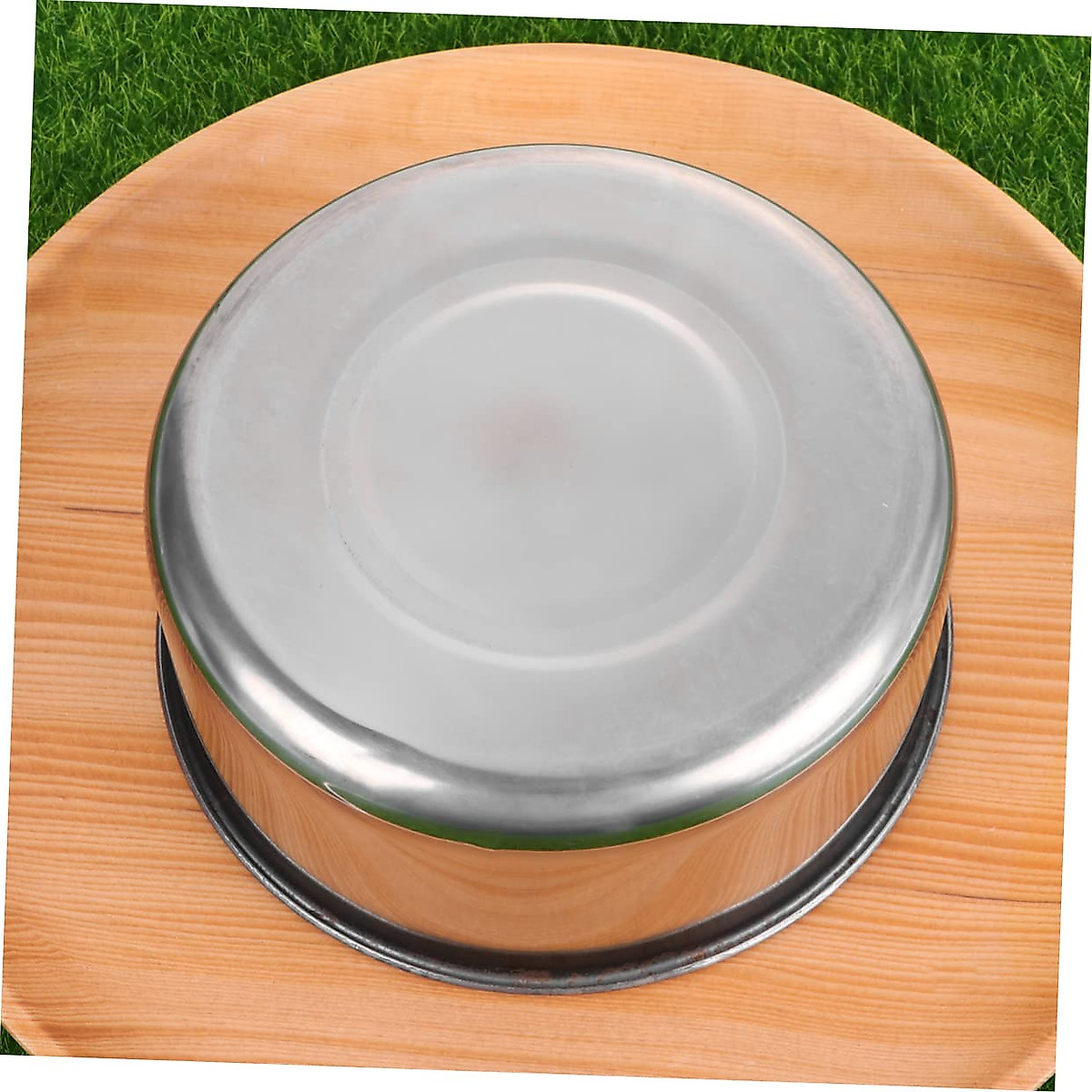 SEWOART Parrot Perches Stand Feeder Parrot Bowl Bunny Feeder Out Door Toys Rat Cage Bird Cage Waterer Parrot Feeding Cups Bird Waterer Pigeon Food Pet Bird Supplies Bird Food Bowl Silver