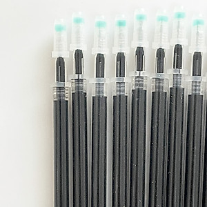 Sencoo 24-Pack 0.5 mm Black Gel Ink Pen Replace Refills Office Pen Refills