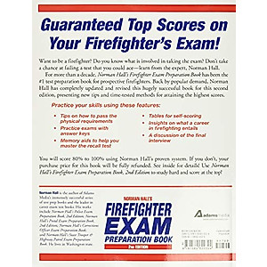 Norman Hall's Firefighter Exam Preparation Book