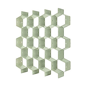Arinda Honeycombs Drawer Organizer Adjustable Clapboard Divider Separator DIY Drawer Divider Partition Storage Underwear Socks Bras Ties Belts Scarves Baby Clothes Organizer