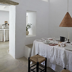 Casafina Ceramic Stoneware Soup & Pasta Bowl - Impressions Collection, White | Microwave & Dishwasher Safe Dinnerware | Food Safe Glazing | Restaurant Quality Tableware